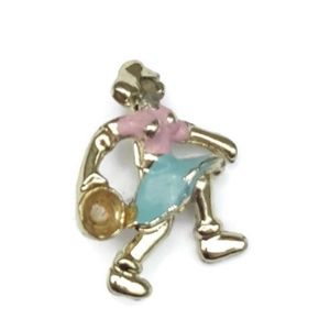 Vintage | Jewelry | Vintage 95s Female Bowling Ball Brooch Pin | Poshmark